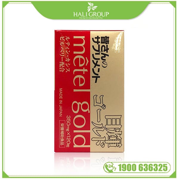 Viên Uống Bổ Mắt Metel Gold Jpanwell